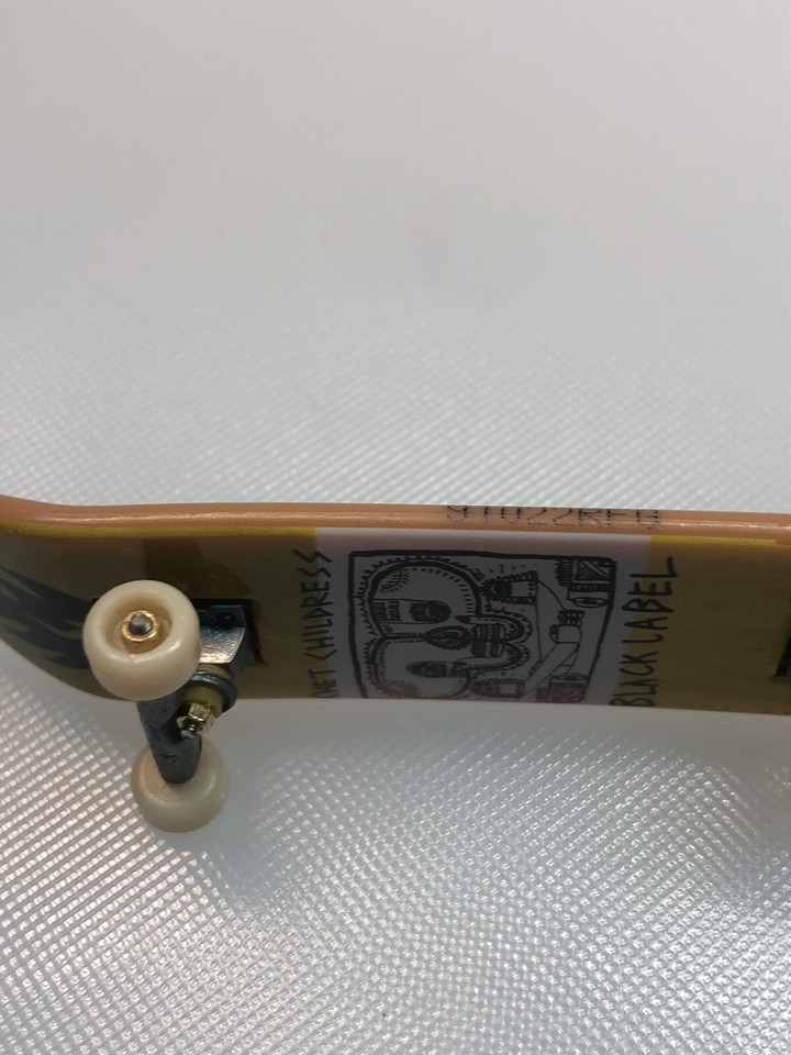 Tech Deck Fingerboard Chet Childress Black Label Toy Skateboard Skater ...