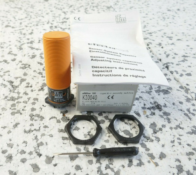 IFM ELECTRONIC KI0040 efector100 KAPAZITIVER-SENSOR for sale online | eBay