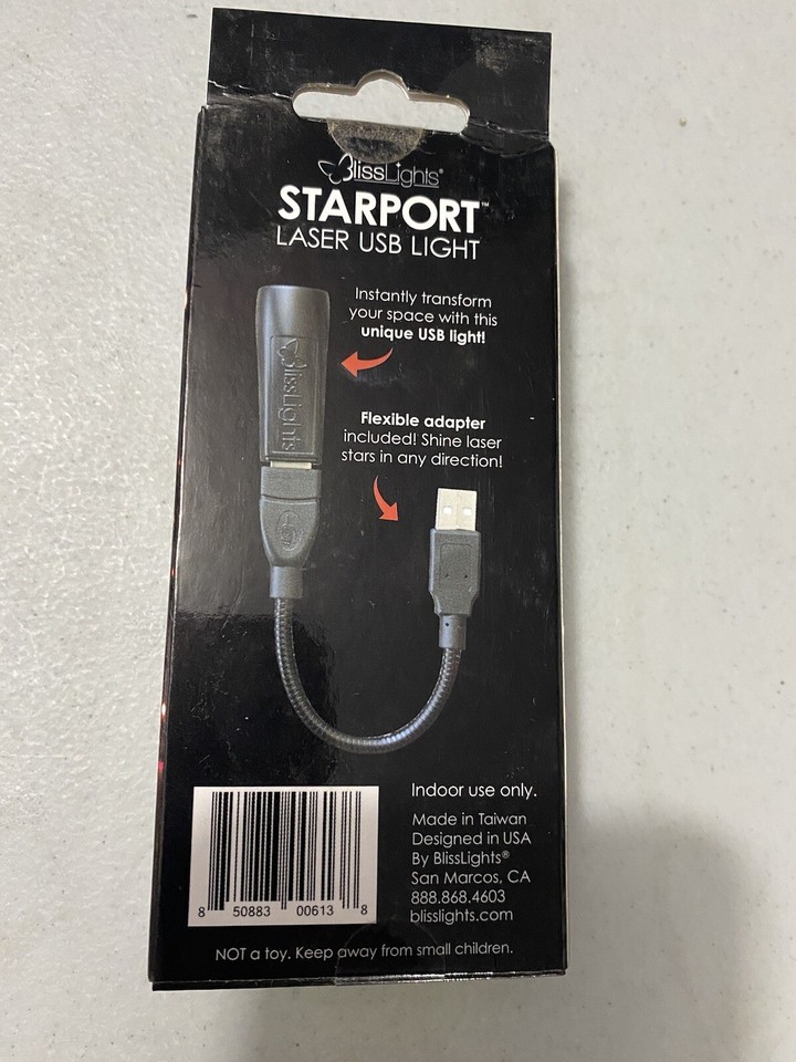 Starport Laser USB Light, Red, New | eBay