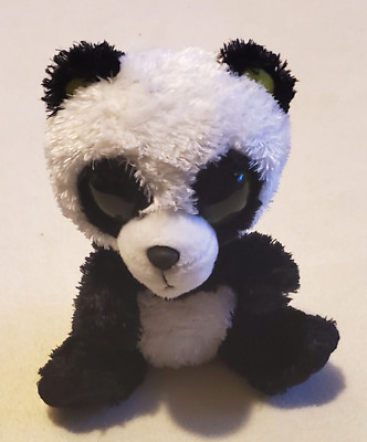 Ty Beanie Boos BAMBOO Panda Plush Green Eyes | eBay