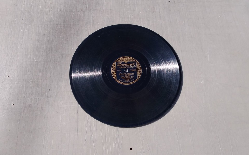 Bing Crosby 78rpm Single 10-inch Brunswick Records #663 The Last Round ...