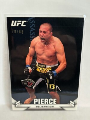 Mike Pierce 2013 Topps UFC Knockout Blue Card # 110 /88 | eBay