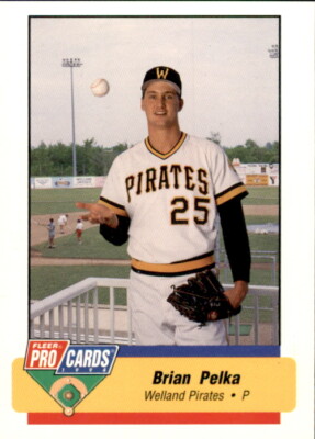 1994 Welland Pirates Fleer/ProCards #3493 Brian Pelka Philipsburg ...