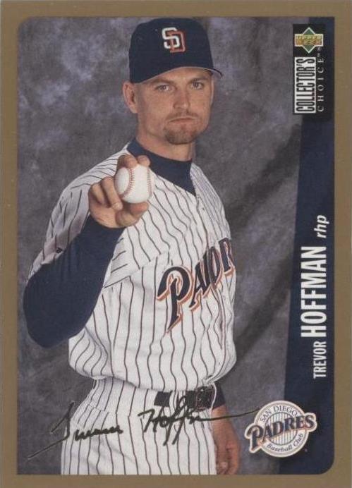 1996 Upper Deck Collector's Choice - Trevor Hoffman #296 Gold Foil ...