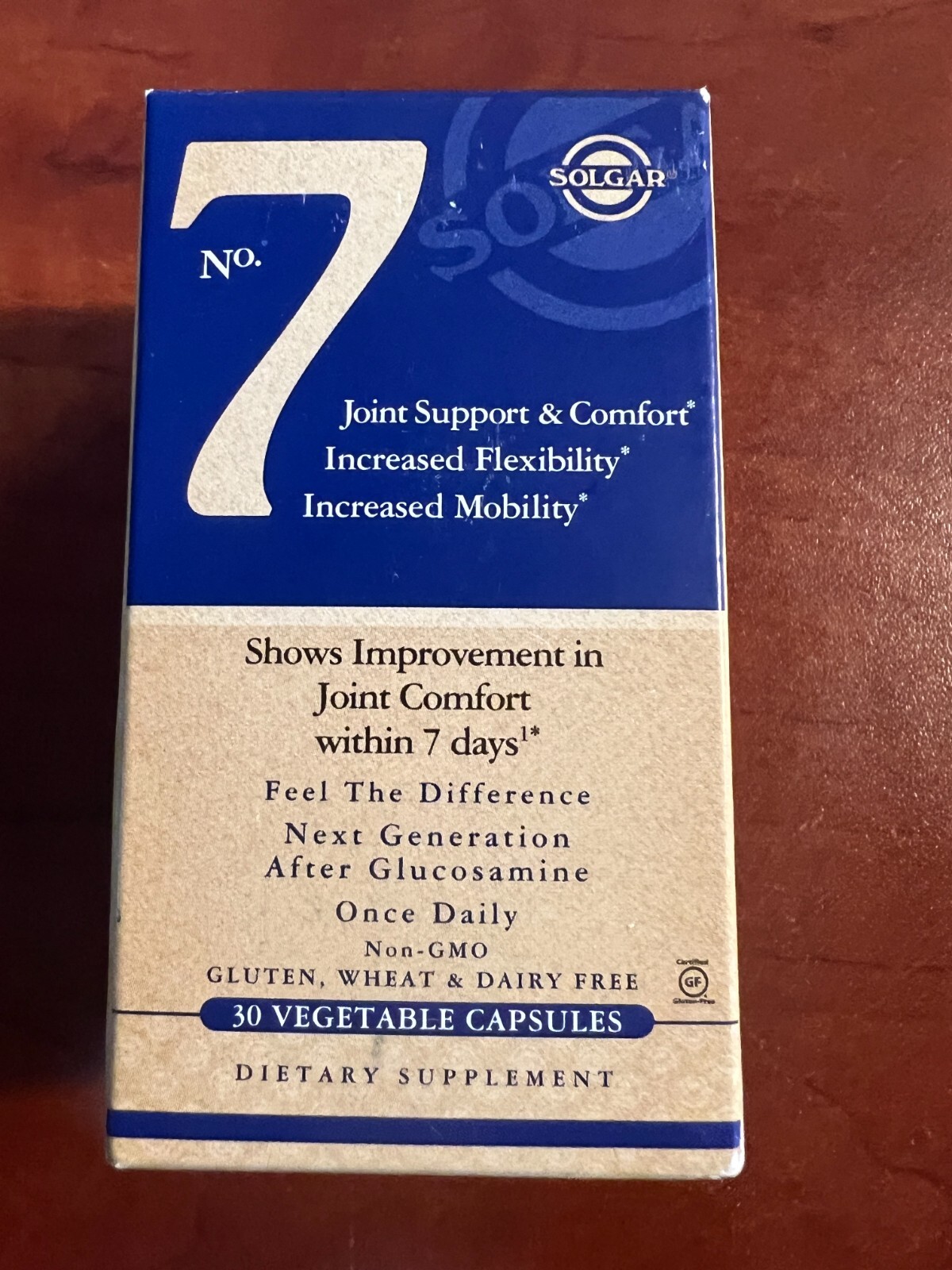 Solgar No. 7 Join Support Vegetable Capsule - 90 Count for sale online ...