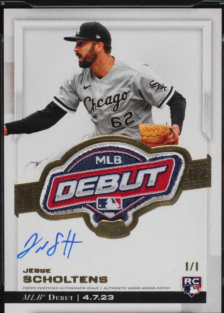 2023 Topps Chrome Update Series - Mlb Debut Patch Autographs Jesse ...