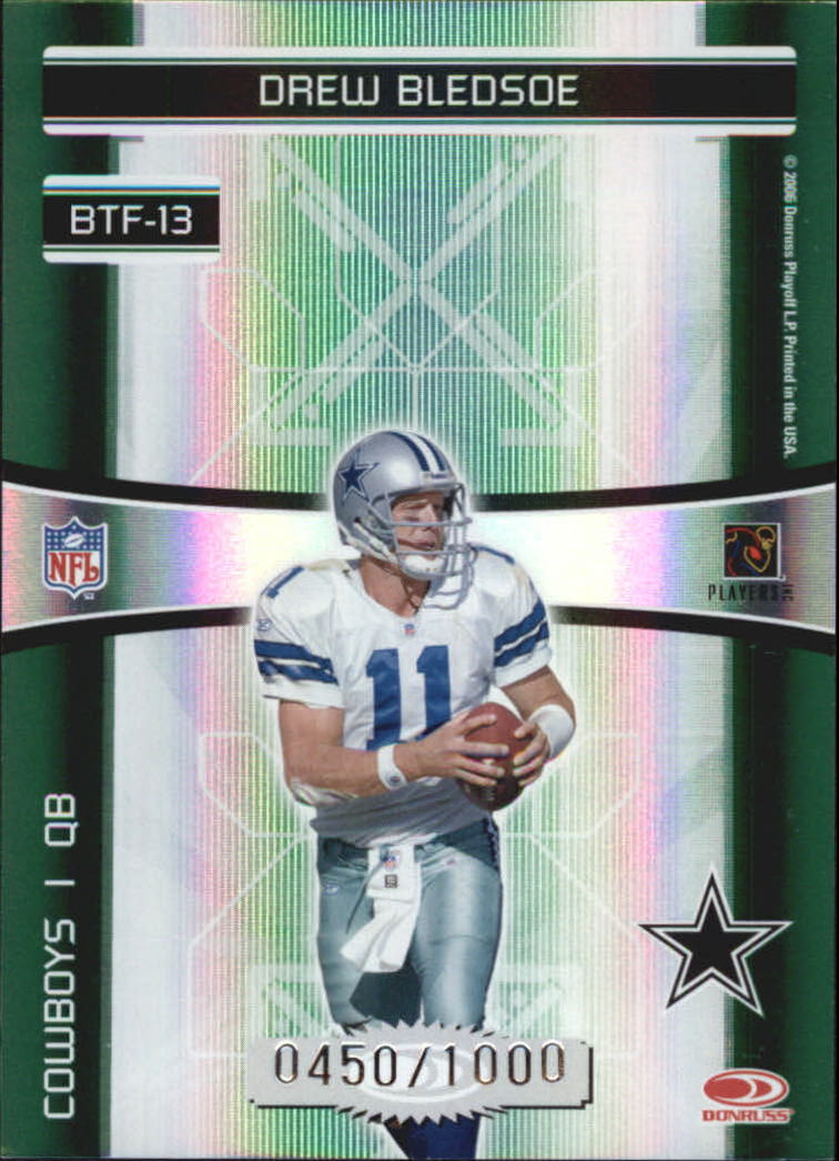 2006 Donruss Elite Back to the Future Green #13 Roger Staubach Drew ...