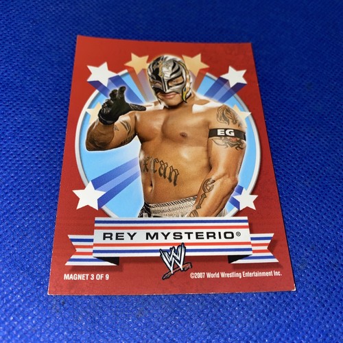 REY MYSTERIO *Super Rare!* 2007 WWE Topps Heritage III DIECUT MAGNET #3 ...