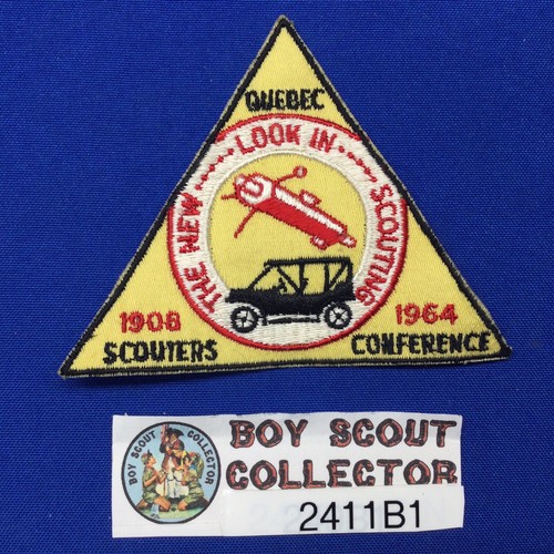 Boy Scout 1964 Quebec Scouters Conference Patch 2411B1 | eBay