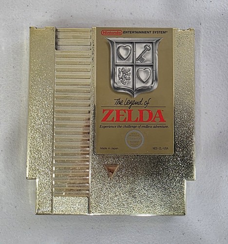 NES Legend of Zelda Gold Game only no case TESTED | eBay