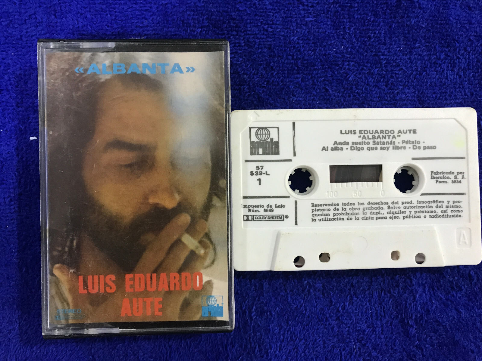 Luis Eduardo Aute Cassetta Cassette Tape Albanta - Al Alba | eBay