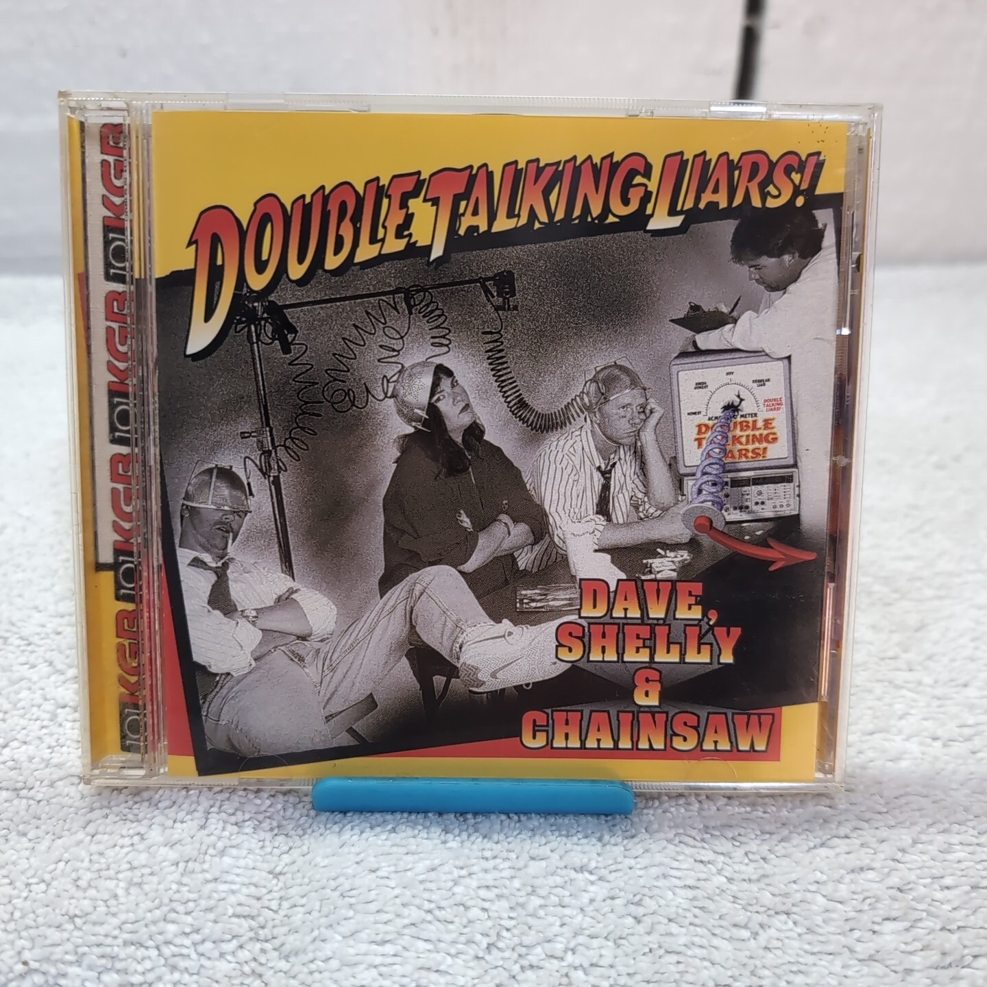 Double Talking Liars Dave Shelly & Chainsaw CD 101.5 KGB DSC 1996-1997 ...