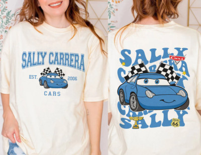 Cars Sally Mcqueen Shirt, Mcqueen Doc Hudson Mater Sally Shirt ...