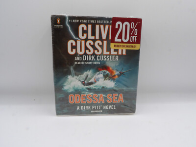 Clive Cussler Odessa Sea A Dirk Pitt Novel w. Dirk Cussler ©2016 10CDs ...
