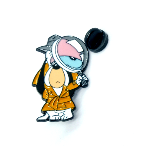 DROOPY PIN Detective Dog Retro Toon MGM/Cartoon Network Gift Enamel ...