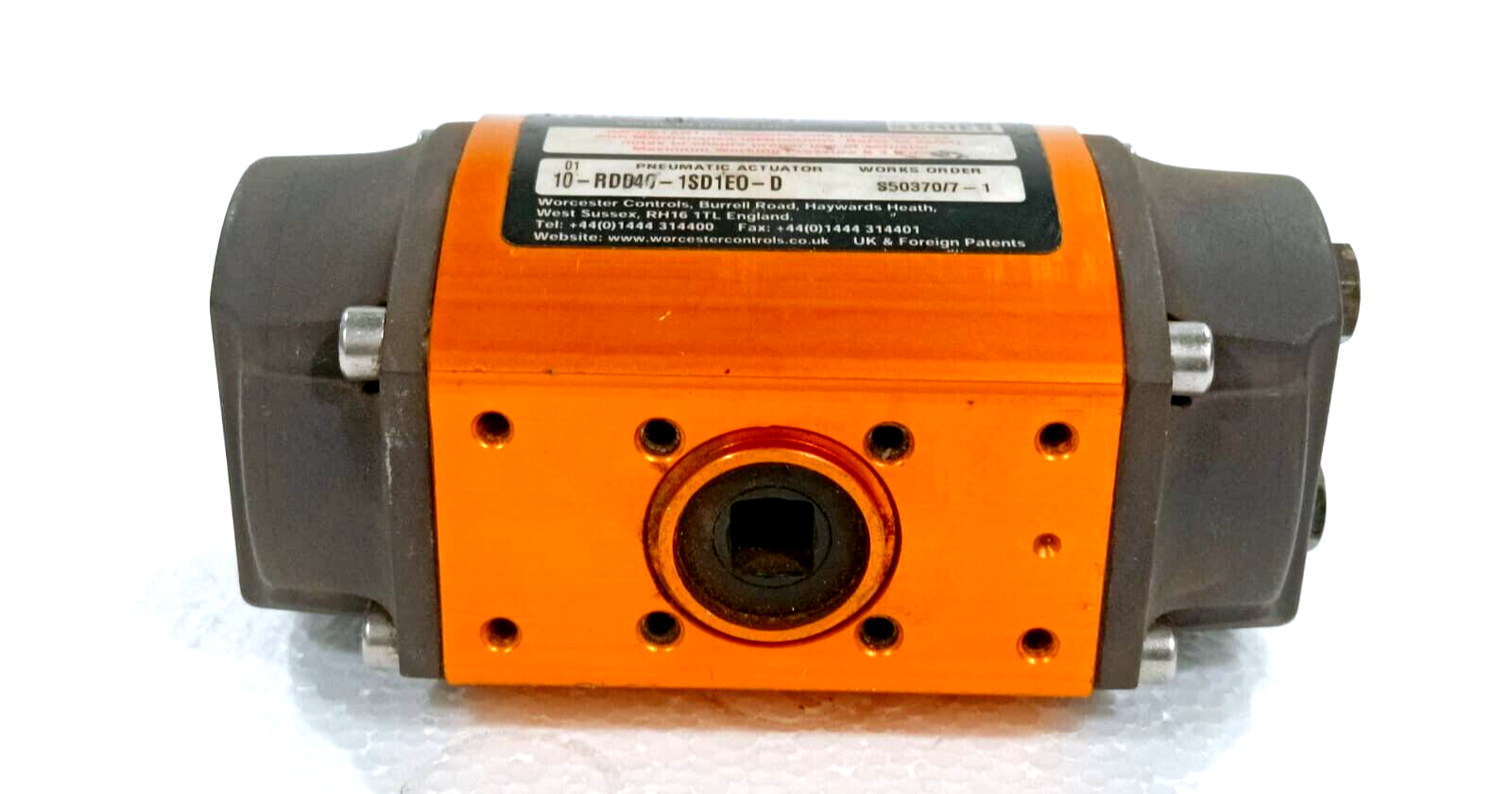 Flowserve NORBRO 40R 10-RDD40-1SD1E0-D Pneumatisch Stellmotor Neu ohne ...