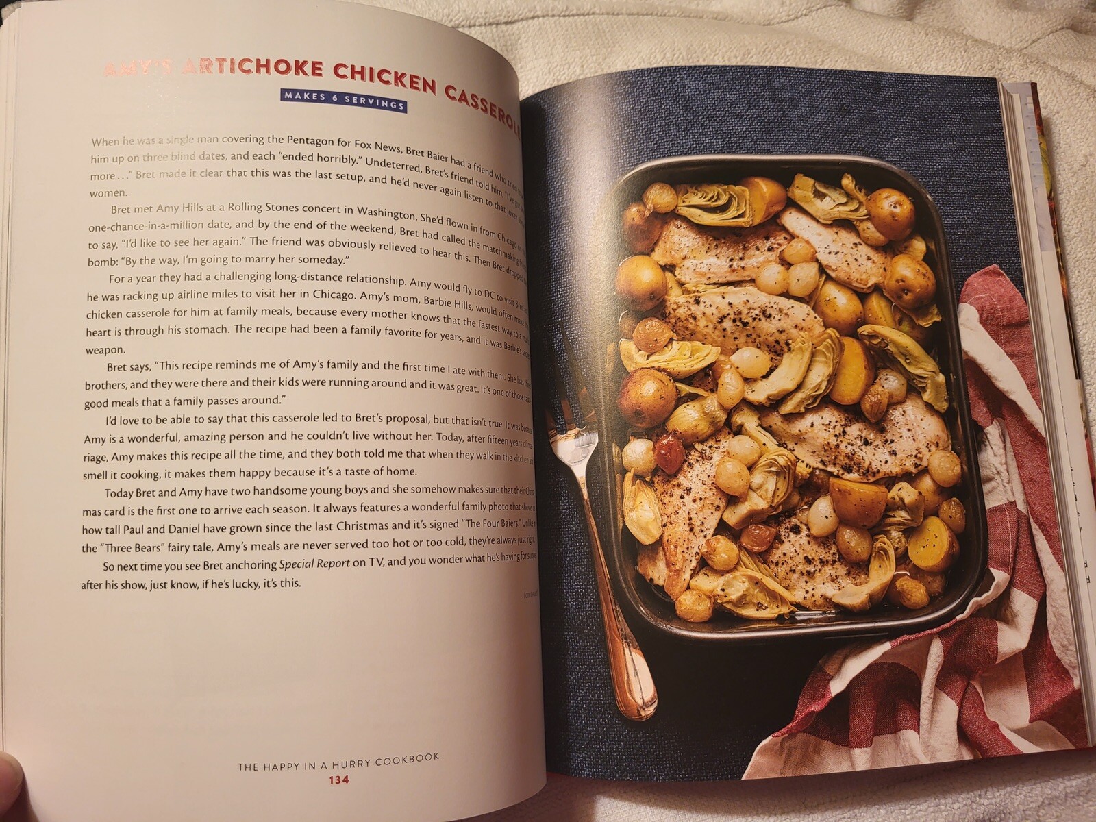 The Happy in a Hurry Cookbook (2020 HC/DJ/1st) Steve & Kathy Doocy ...