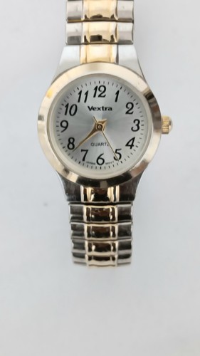 Vextra quartz ladies gold& silver tone expansion bracelet watch | eBay