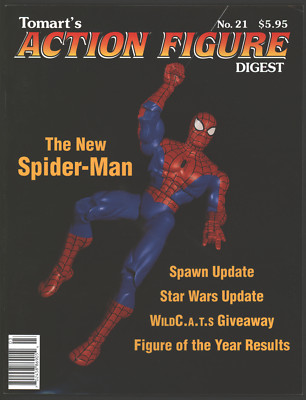 Action Figure Digest #21 VTG 1995 Marvel Comics Spider-Man Action ...