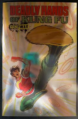DEADLY HANDS OF KUNG FU GANG WAR #1 FOIL VARIANT BEN SU MARVEL COMIC ...