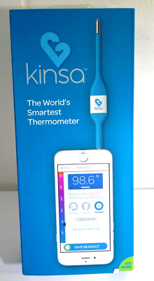 Kinsa Smart Stick Digital Thermometer KSA 003B for IOS & Android ...