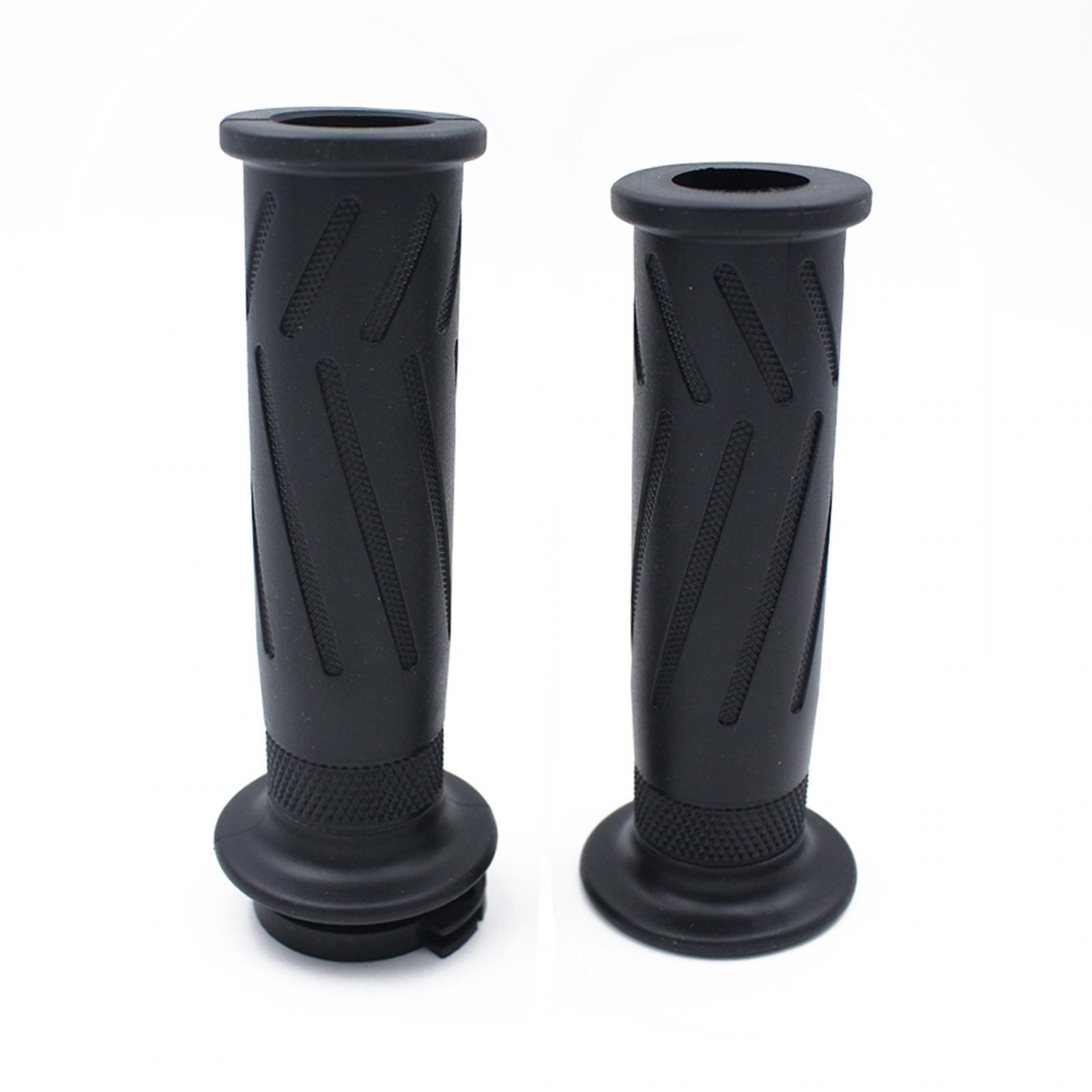2 Pieces Motorcycle Handle Grips 7/8" 22mm Handlebar Grips for Yamaha ...