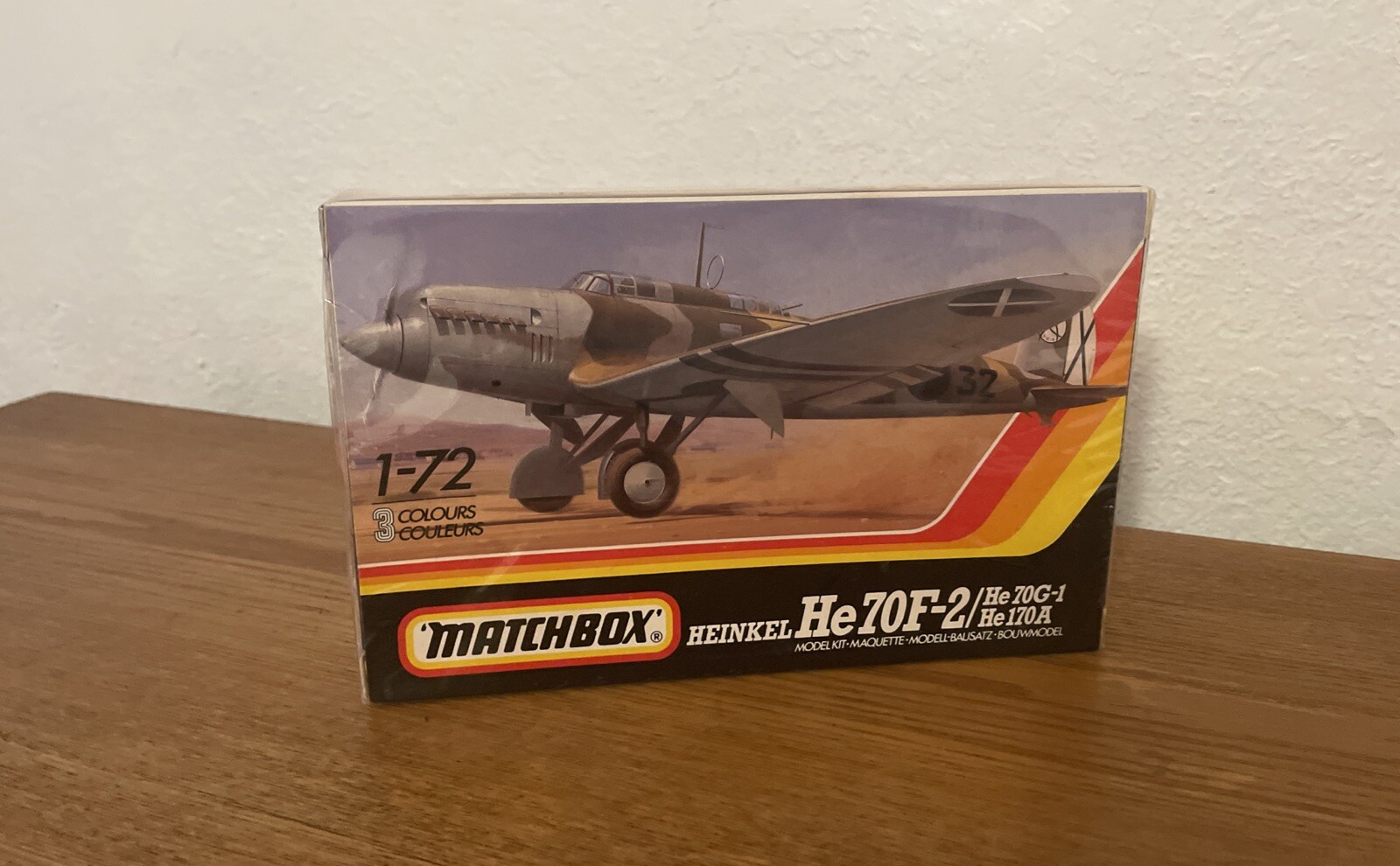 Vintage 1987 Matchbox Heinkel He70f-2 He70g-1 He 170a Factory for sale ...