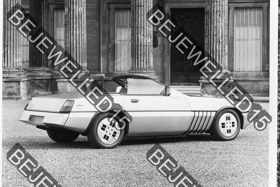 3x Old Large Promo Negatives.5" x 4"..Vauxhall Equus Concept Car ...