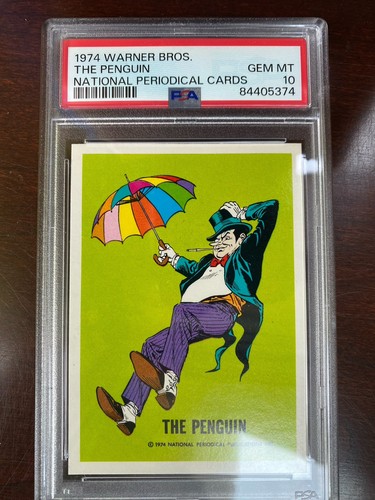 1974 PSA 10 GEM MINT National Periodical Wonder Bread DC Comics The ...