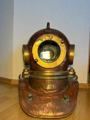 Original Soviet Russian 3-bolt Diving helmet #5098 , made in USSR, 1982 ...