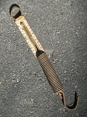 Antique Vintage Pelouze Mfg. Co. 100 lb. Hanging Scale | eBay