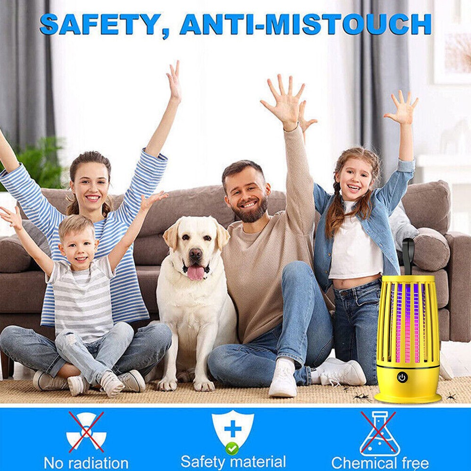 UV Mosquito Killer Insect Zapper Electric Lamp Bug Fly Trap Pest ...