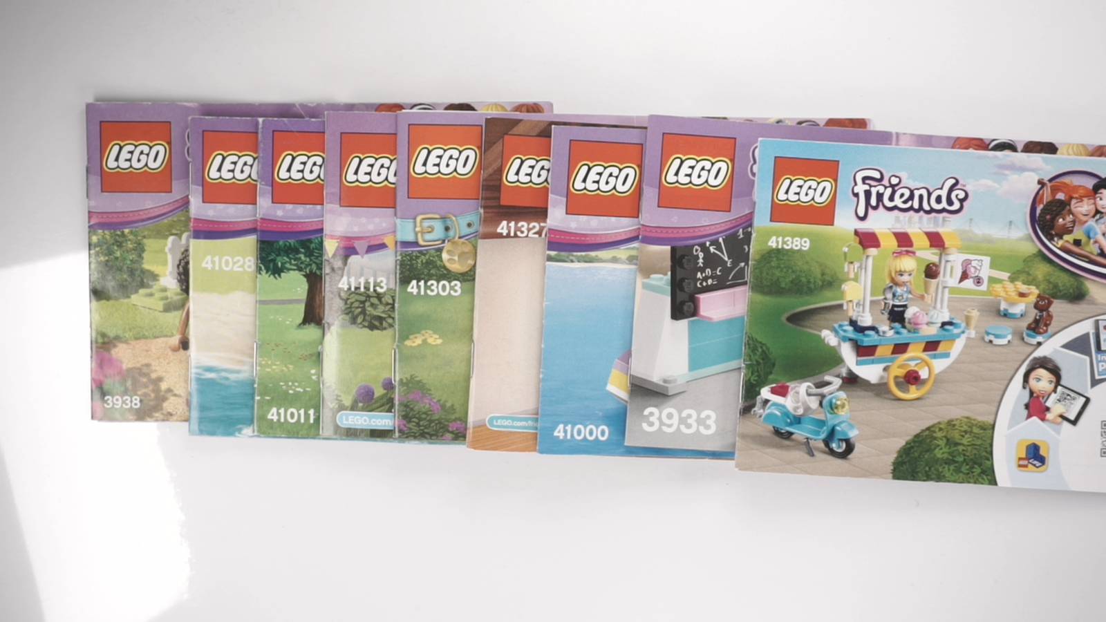 Lego Friends Manual Instruction Booklets Lot of 20PCS Variety of Sets ...