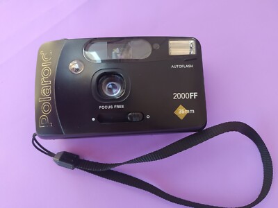 Vintage 35mm film camera Polaroid 2000 FF. Working condition camera ...