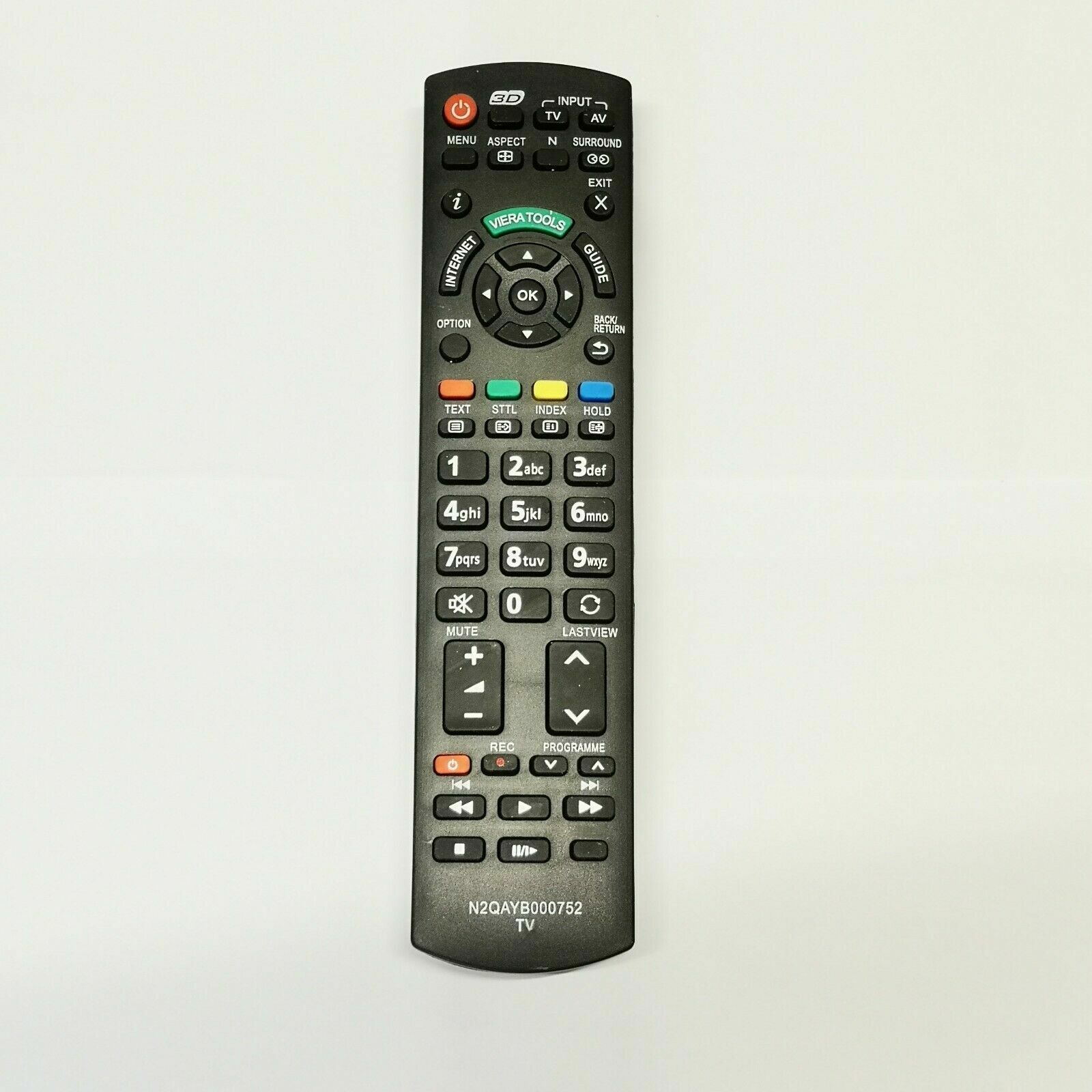 Remote control For VIERA TV PANASONIC N2QAYB000487 / N2QAYB000328 UK ...
