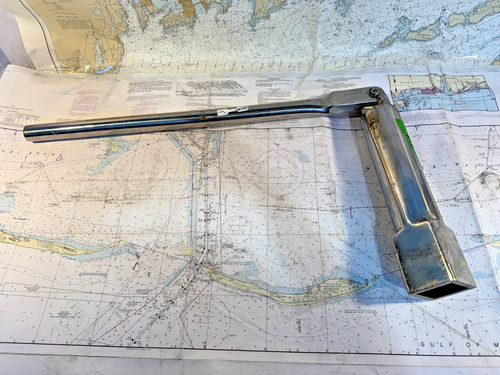 Stainless Steel "Square Drive" Emergency Tiller, 1-7/8" | eBay