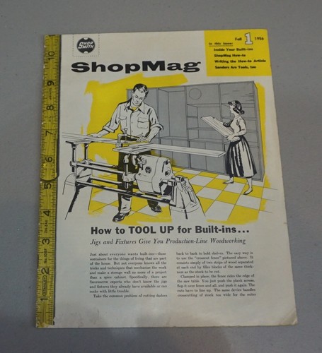 Shopsmith Mark V Fall 1956 Issue of ShopMag Catalog/Brochure!!! | eBay