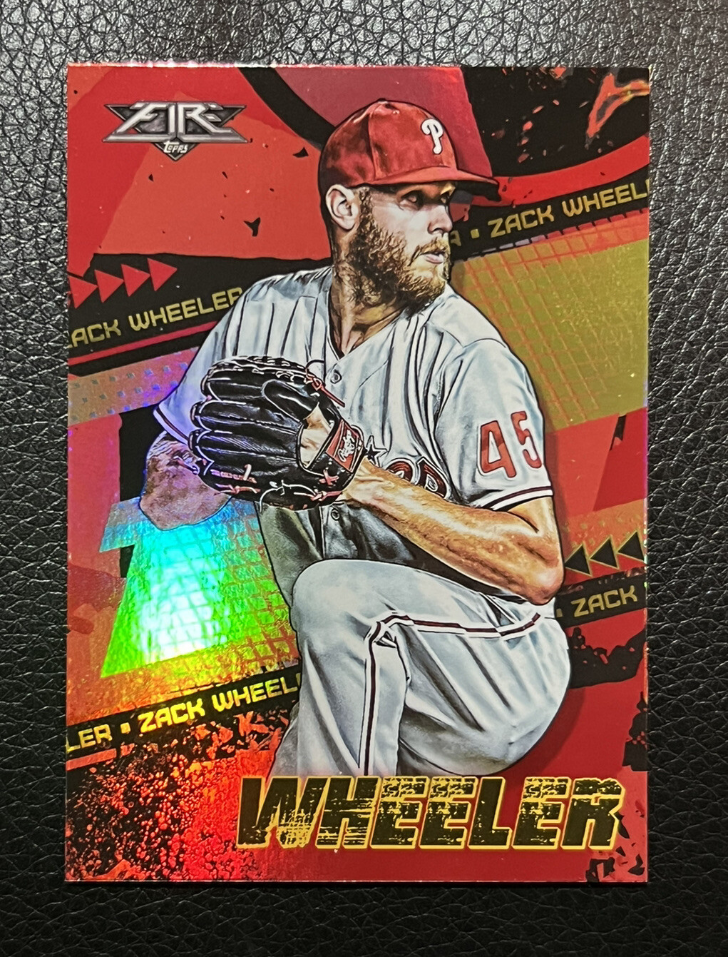2022 Topps Fire - Zack Wheeler #164 Flame for sale online | eBay