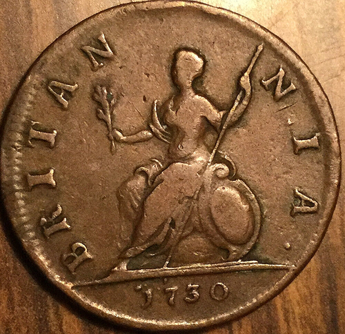 1730 UK GB GREAT BRITAIN FARTHING COIN | eBay