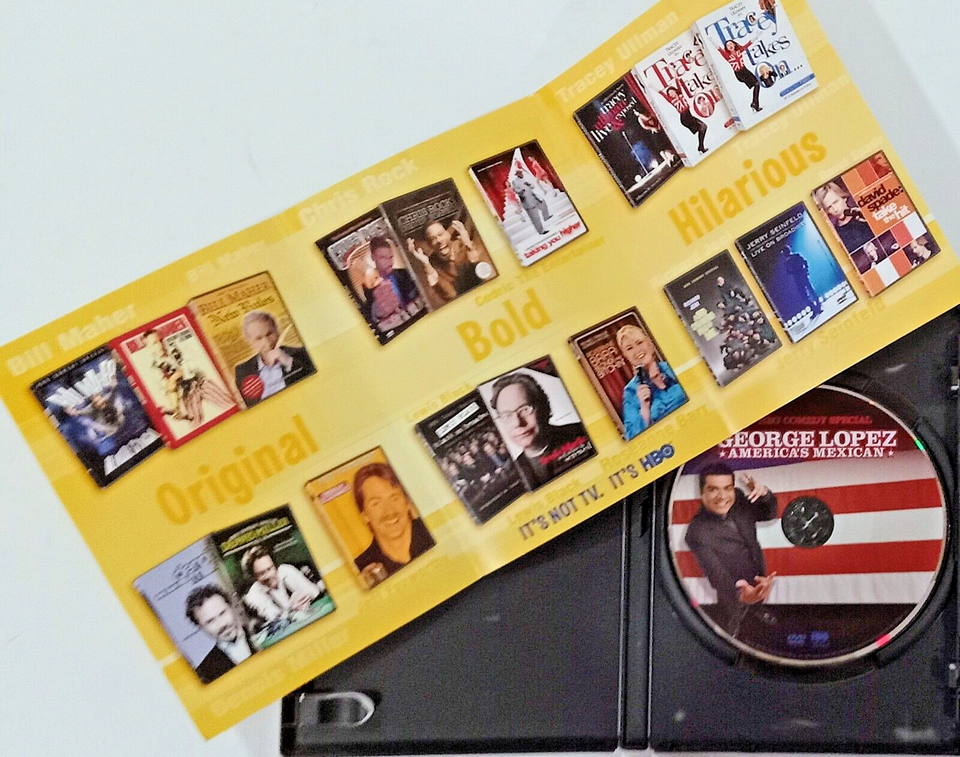 DVD GEORGE LOPEZ HBO COMEDY SPECIAL American Mexican 63 mins Very Funny ...