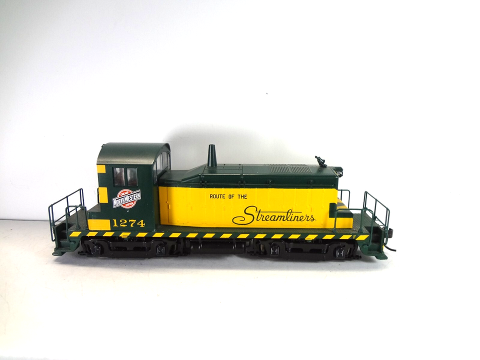 WALTHERS DCC HO SCALE CNW SWITCHER DIESEL LOCOMOTIVE #1274 E1 | eBay