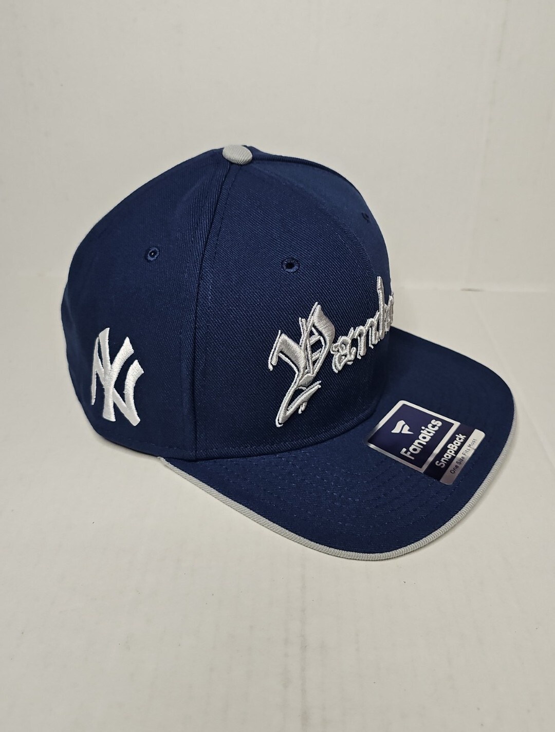 New York Yankees Fanatics Branded Iconic Old English Baseball Snapback ...