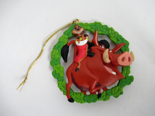 Disney Christmas Ornament Lion King TIMON & PUMBA | eBay
