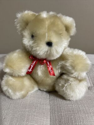 Russell Stover Red Ribbon 7" Plush Sitting Teddy Bear Soft Lovey Toy | eBay