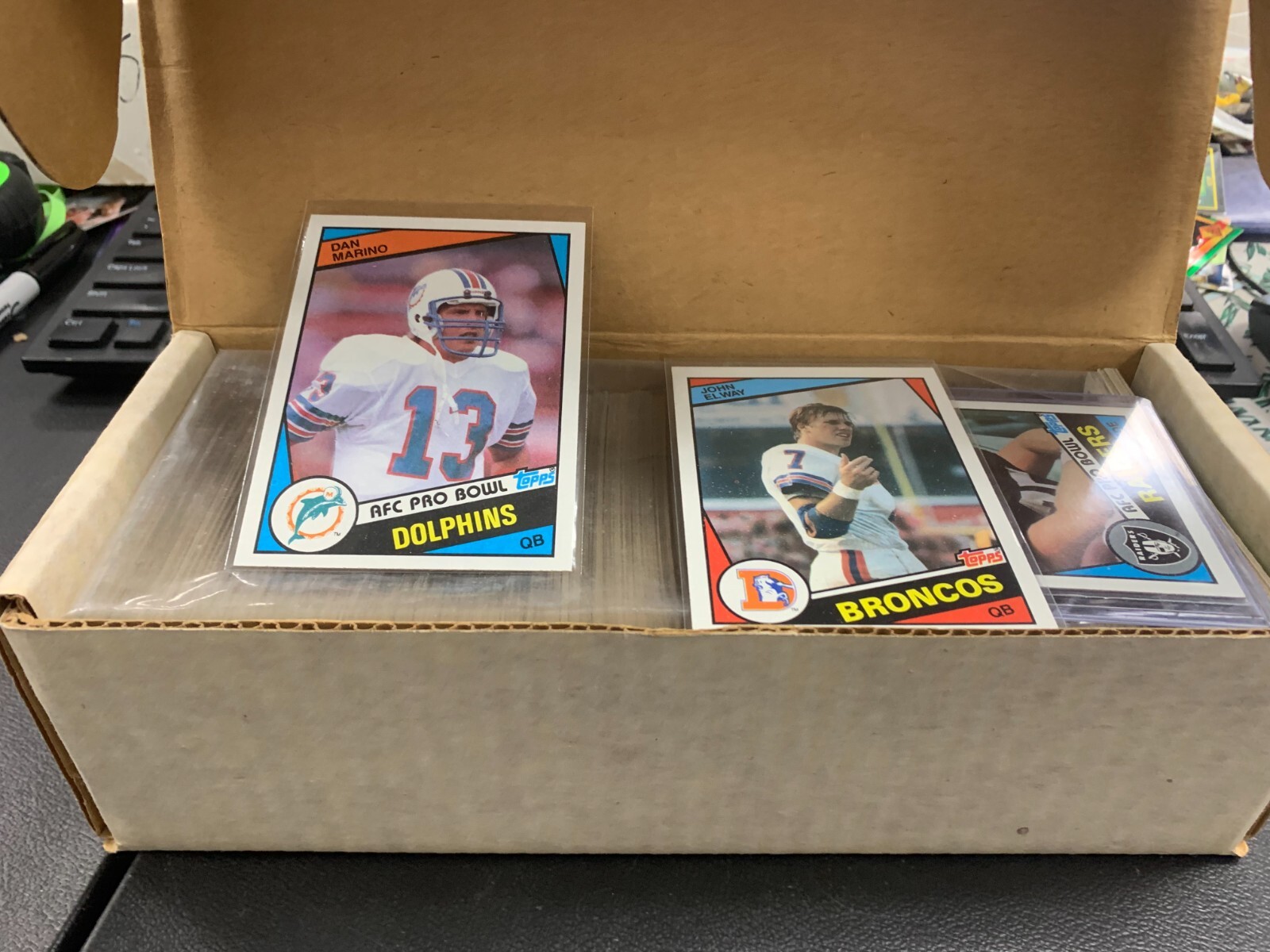 1984 Topps NFL Football Complete Set w/ Marino & Elway Rookies C20 | eBay