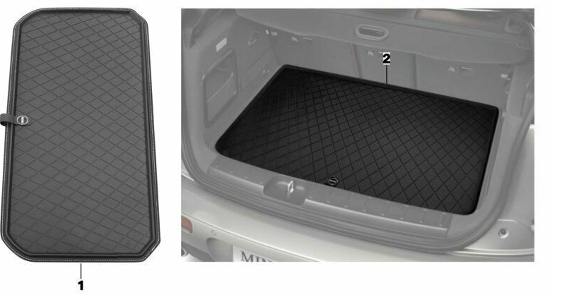 Genuine Mini Clubman F54 Rubber Mat Set & Boot Liner Pack | eBay UK