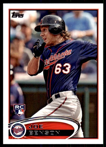 2012 Topps Joe Benson Baseball Cards #235 | eBay
