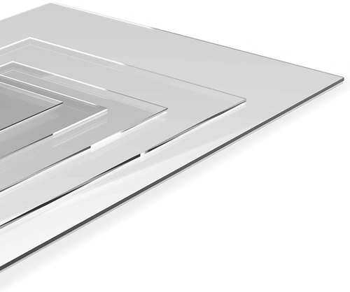 Clear Acrylic PERSPEX® Sheet Cut To Size Plastic Panels 2, 3, 4, 6, 8 ...