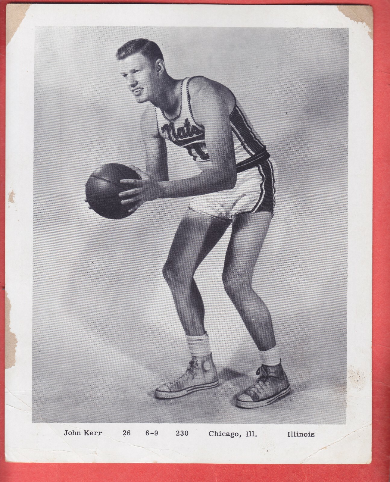 1958 SYRACUSE NATS TEAM ISSUE GLOSSY 8 X 10 JOHN RED KERR | eBay