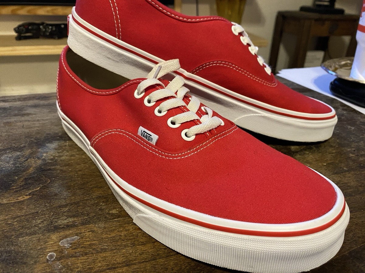 Vans Shoes Red Men